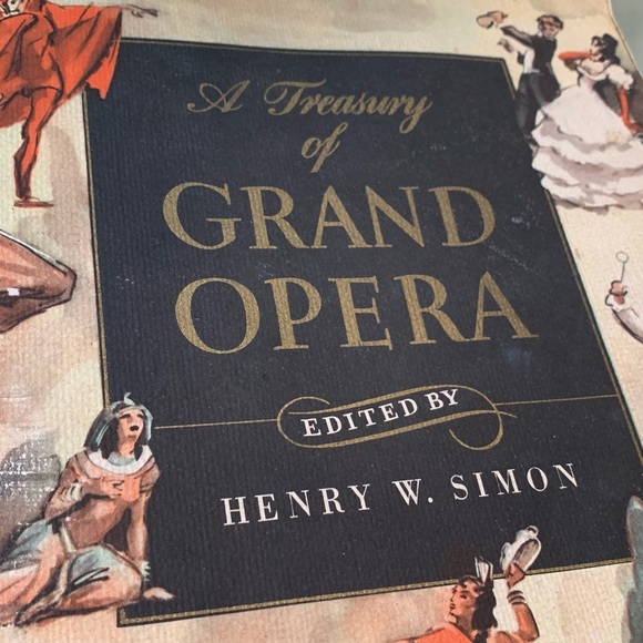 Vintage | Accents | Vintage A Treasury Of Grand Opera 946 1st Edition ...